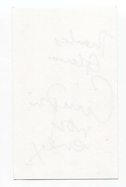 Longpigs - Crispin Hunt Signed 3x5 Index Card Autographed Signature ...
