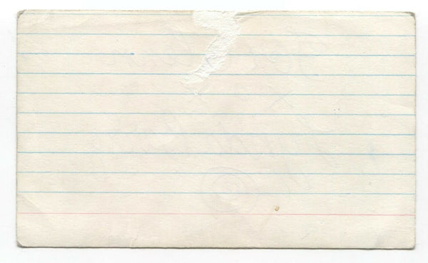 Lynda Barry Signed Index Card Autograph Signature Comic Cartoonist Ern ...